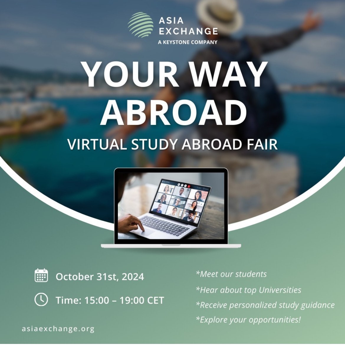 Your Way Abroad: Virtual Study Abroad Fair